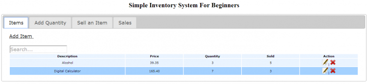 Simple Inventory Sytem Using Pdo For Beginners Sourcecodester 0087